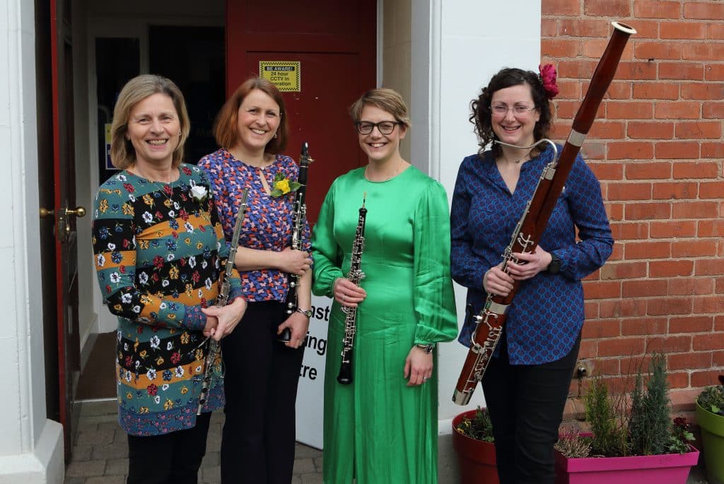 ESO Wind Quartet at Bradbury Court - English Symphony Orchestra